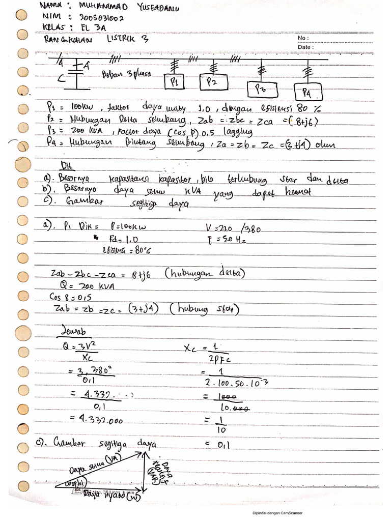 (Tugas 3) Muhammad Yusfadanu - 2005031002 - EL 3A | PDF