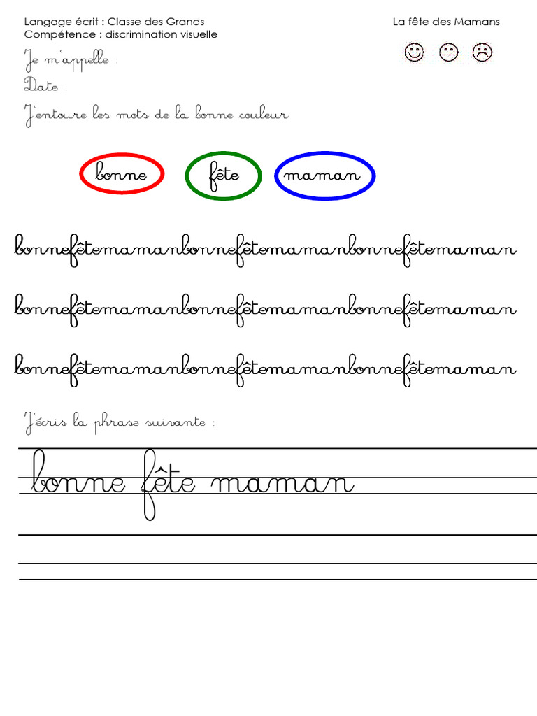 Bonne Fête Maman | PDF
