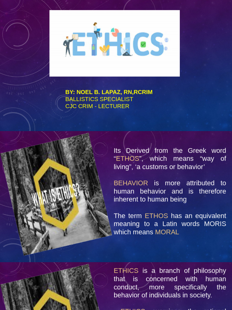 Lecture On Ethics 2024 | PDF
