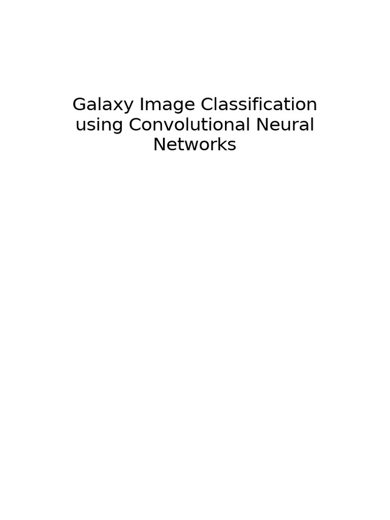 Cnn Image Classification Report Pdf