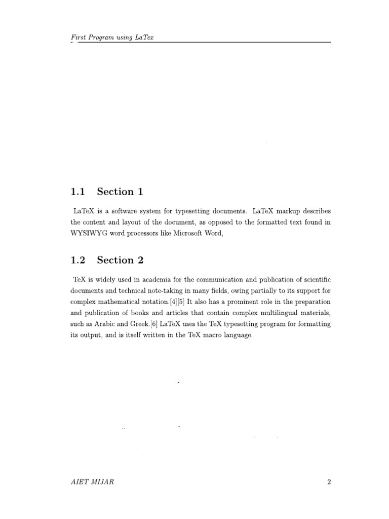 Shreyas Section | PDF