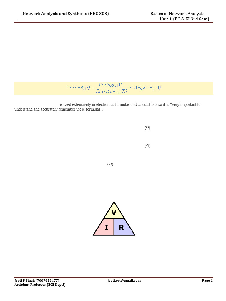 Network Analysis and Synthesis | PDF