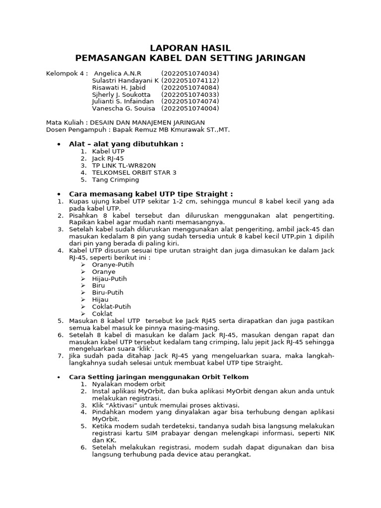 Proposal DMJ Kel 4 Rev2 | PDF