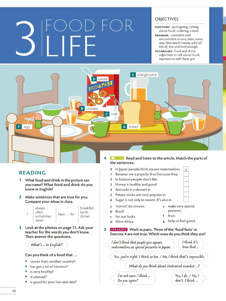 Think Level 1 Students Book-Unit 3 | PDF