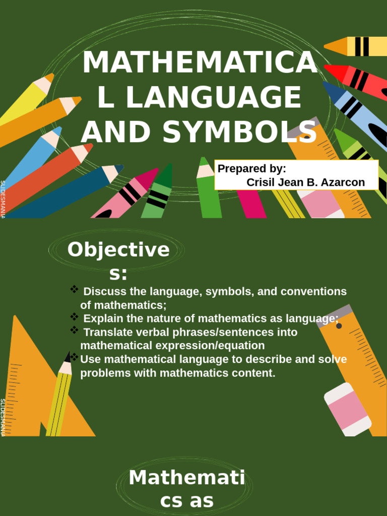 Mathematical-Language | PDF