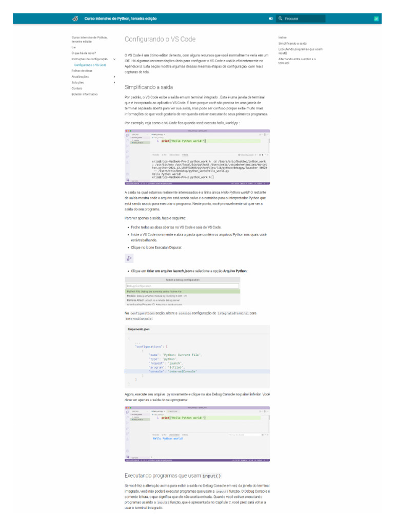 3.1-Curso Intensivo de Python, Terceira Edição | PDF