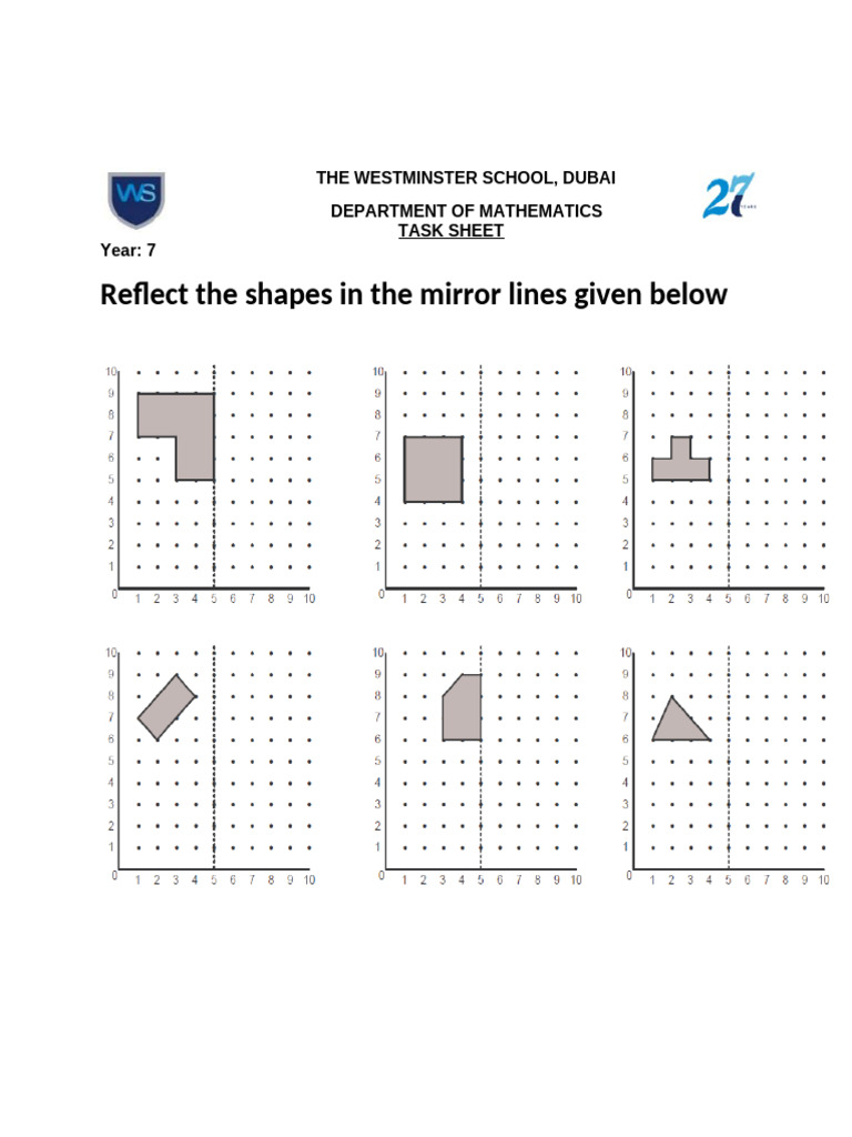 Reflection Task Sheet 1 | PDF