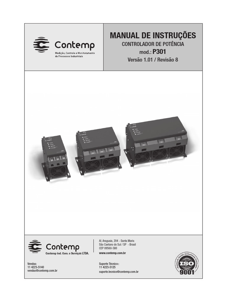 Manual p301 v1.01 Rev.08 | PDF