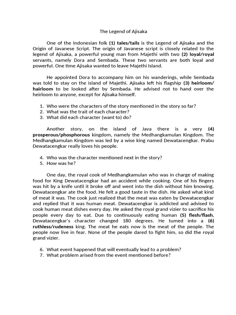 The Legend of Ajisaka | PDF