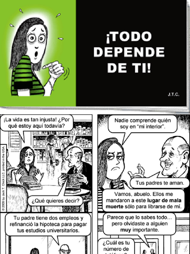 todo depende de ti | PDF