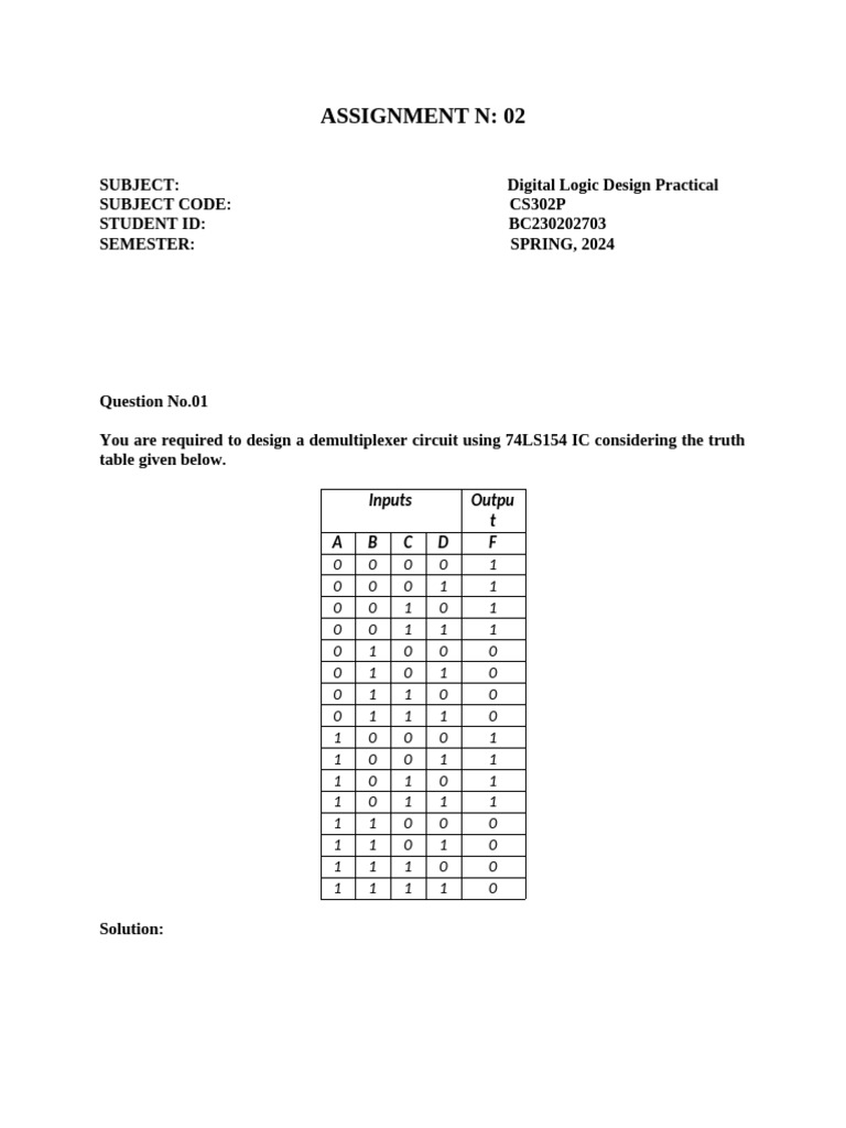 CS302P Assignment 2 | PDF
