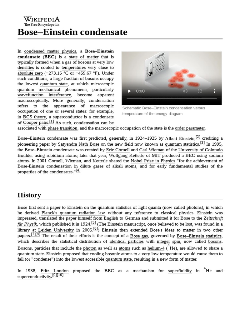 Bose–Einstein_condensate | PDF