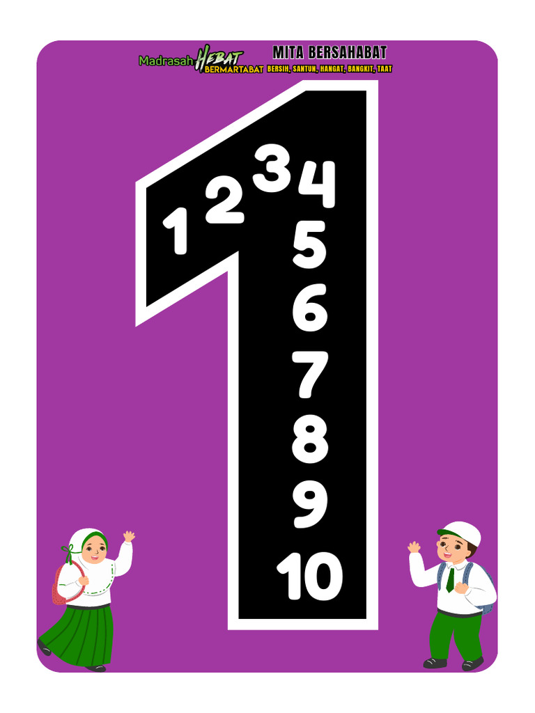 HIASAN PAPAN TULIS ANGKA | PDF