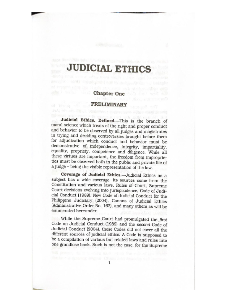 Judicial Ethics by Pineda PDF Free | PDF