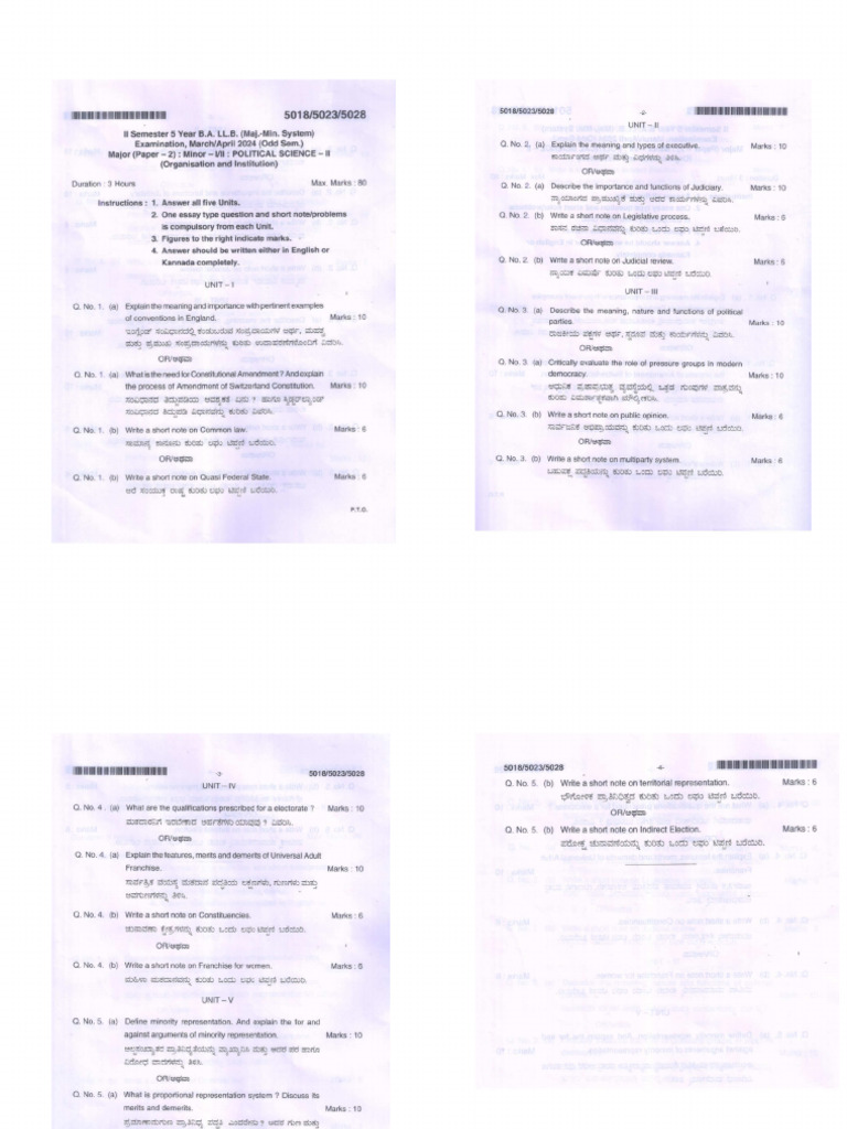 Political Science - Organization & Institution - Double (2) - Output ...