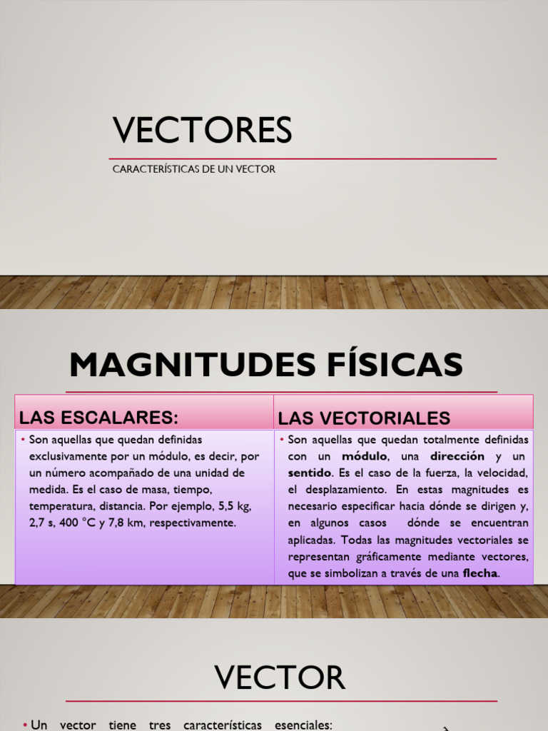 VECTORES | PDF