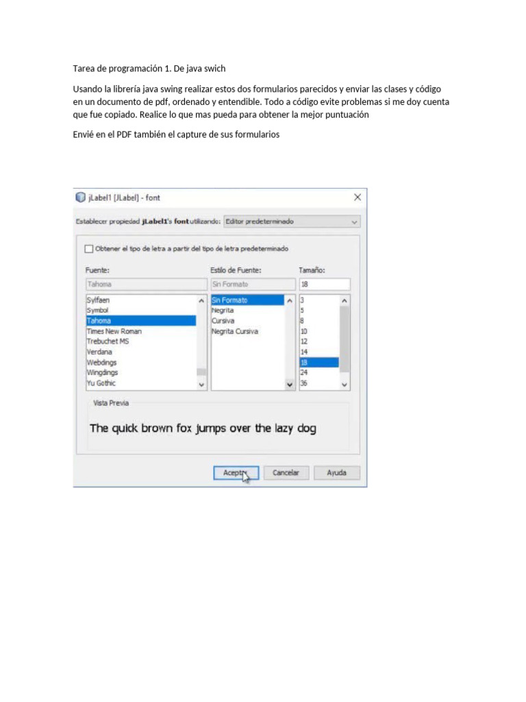 Tarea de Programación 1 Java Swich.. Tema 4 - 1 | PDF