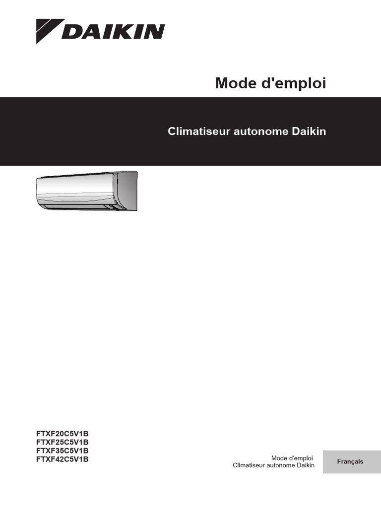 Clim Daikin Notice