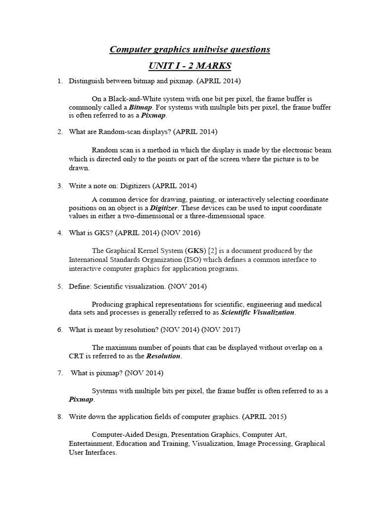 cs_question_bank_graphics | PDF