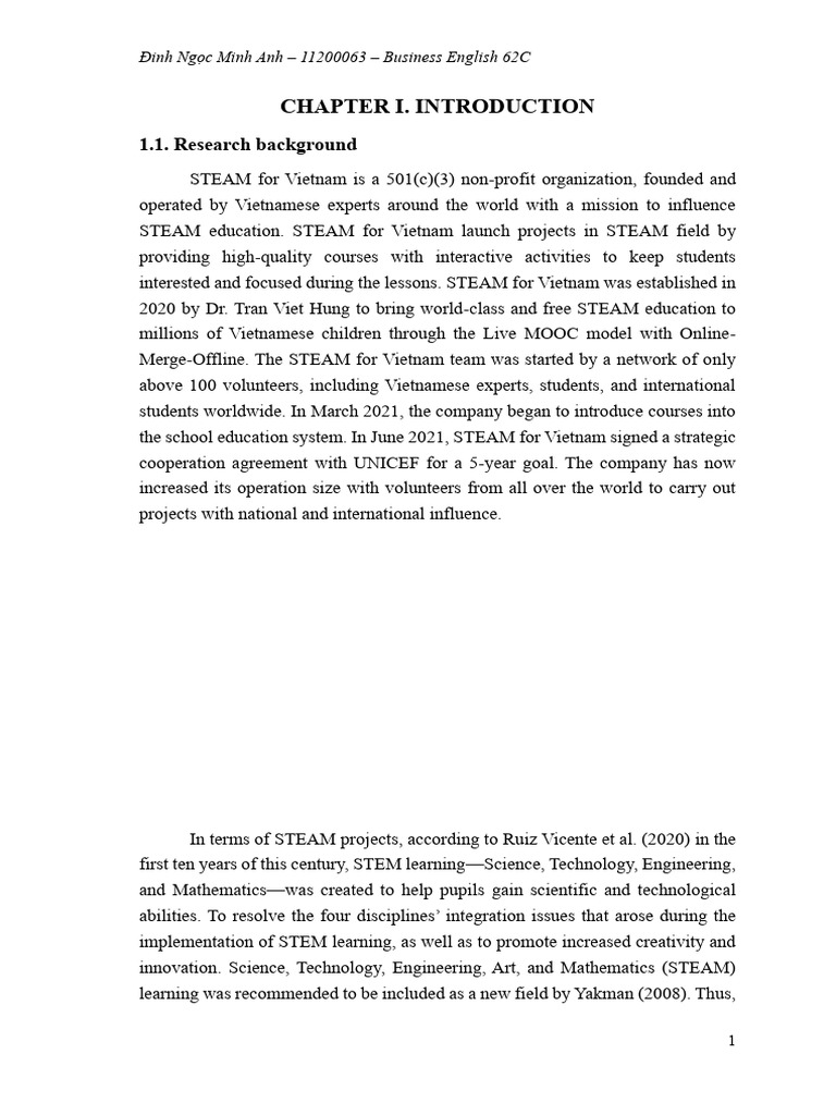 Introduction Internship | PDF