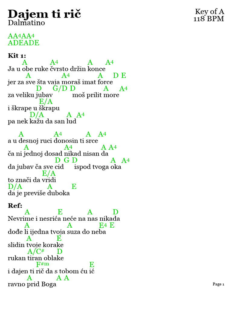 Dajem Ti Rič | PDF