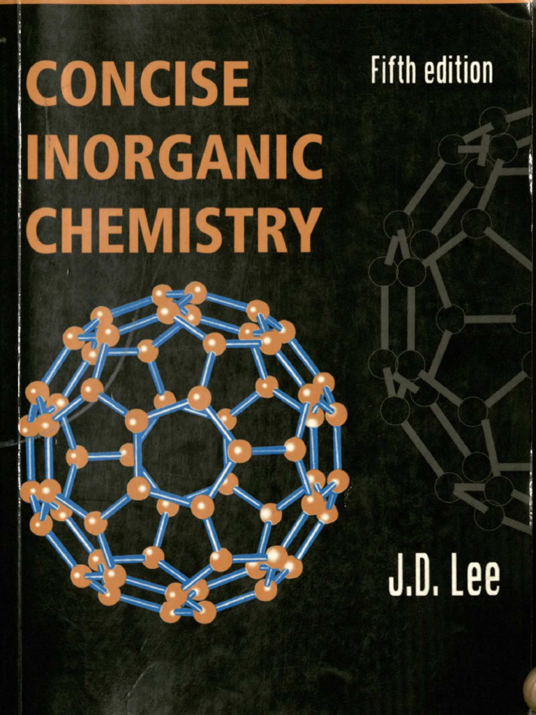 JD Lee Inorganic | PDF