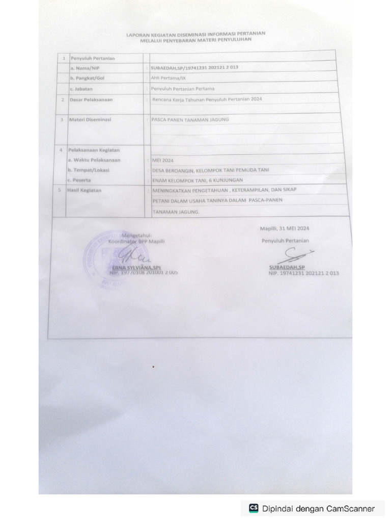 Penyebaran Materi Mei 2024 | PDF