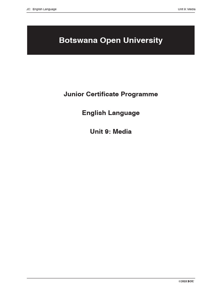 English Unit 9 | PDF