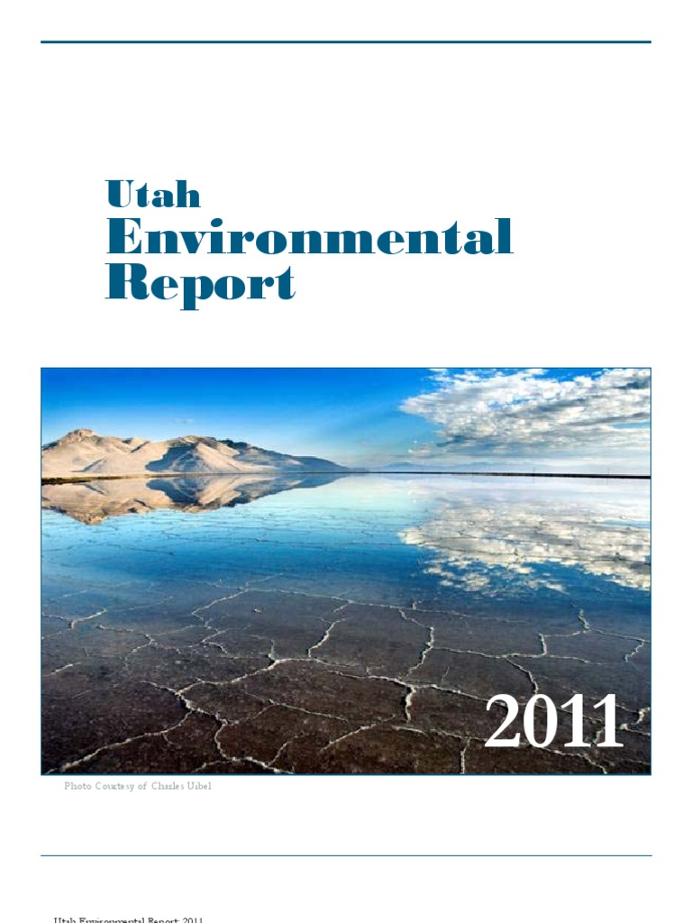 2011 Utah Report On The Environment | PDF | Air Pollution | Superfund