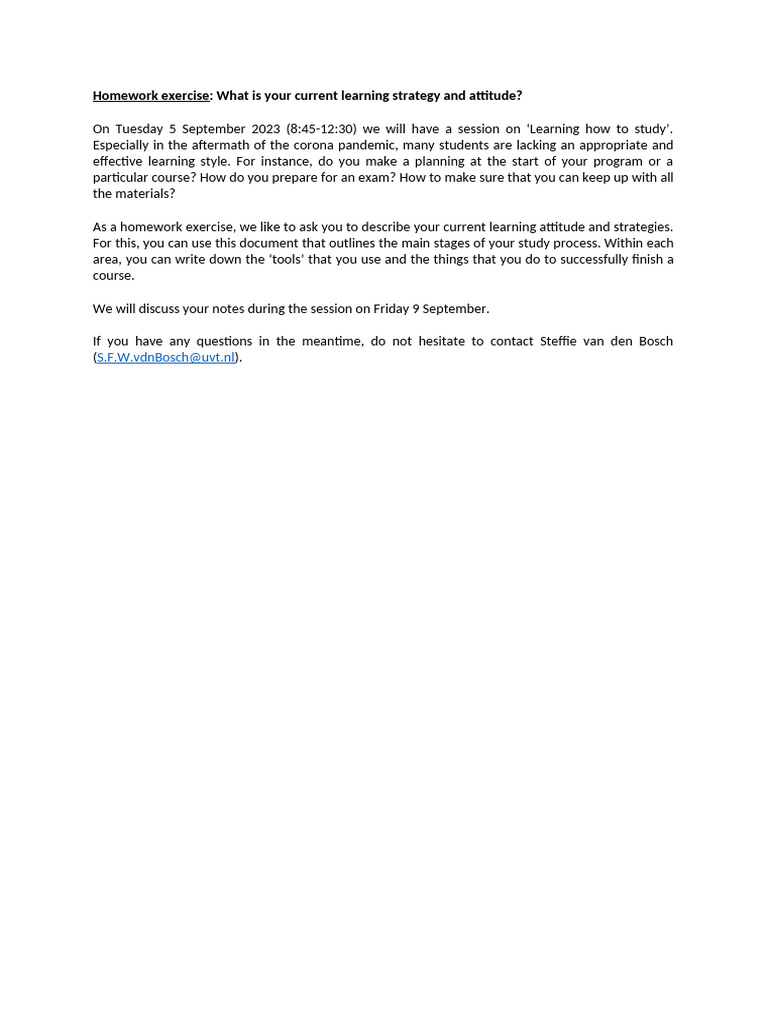 Learning How To Study | PDF