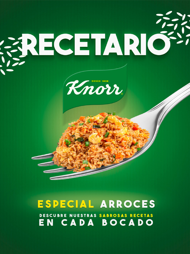 Recetario Knorr Arroces | PDF