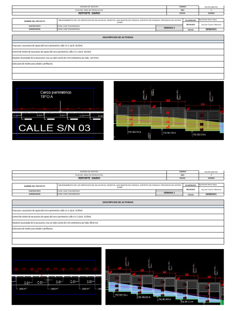 Parte Diario | PDF