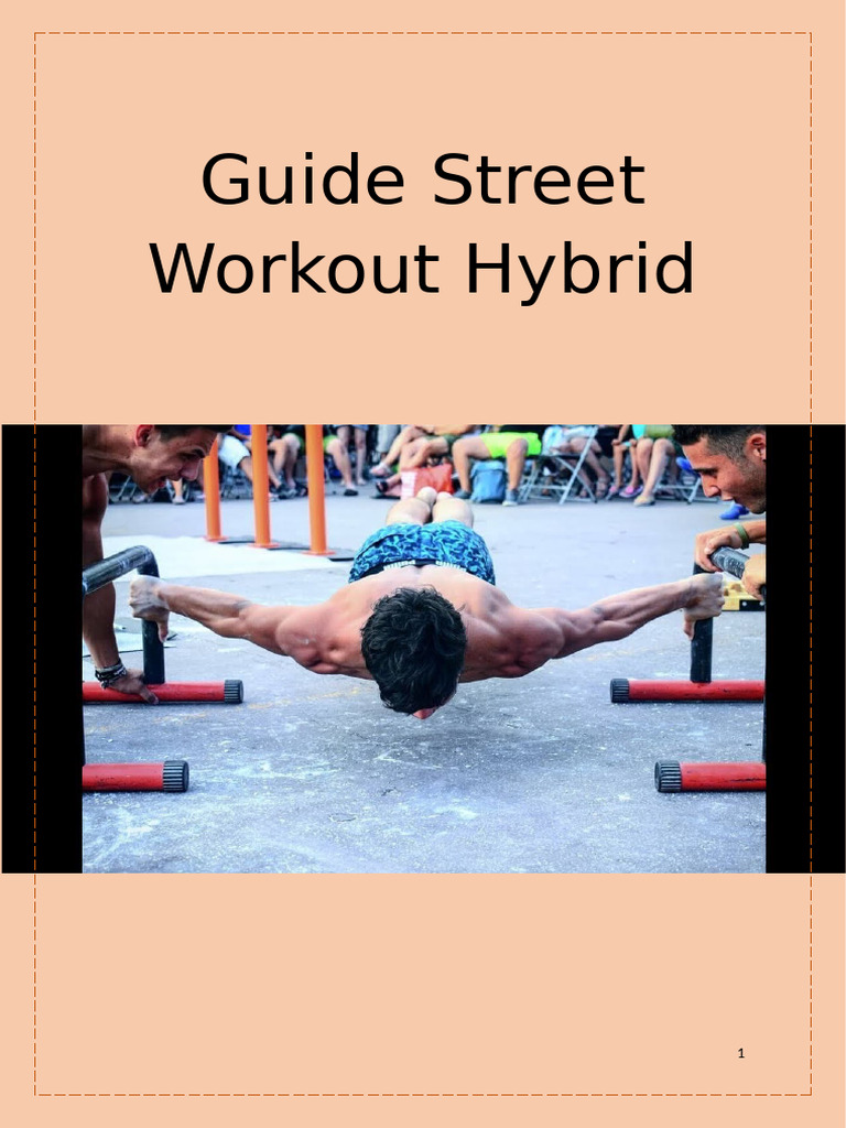 Guide Street Workout Hybrid | PDF | Strength Training