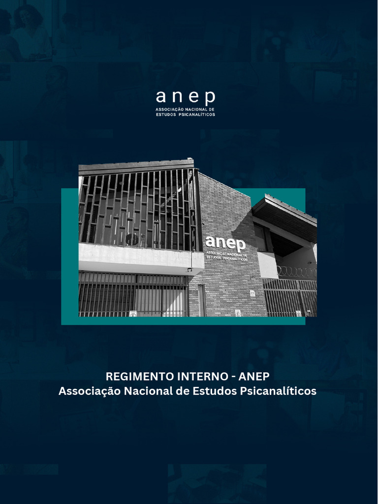 Regimento Interno - Anep | PDF | Psicanálise | Carreira e Crescimento