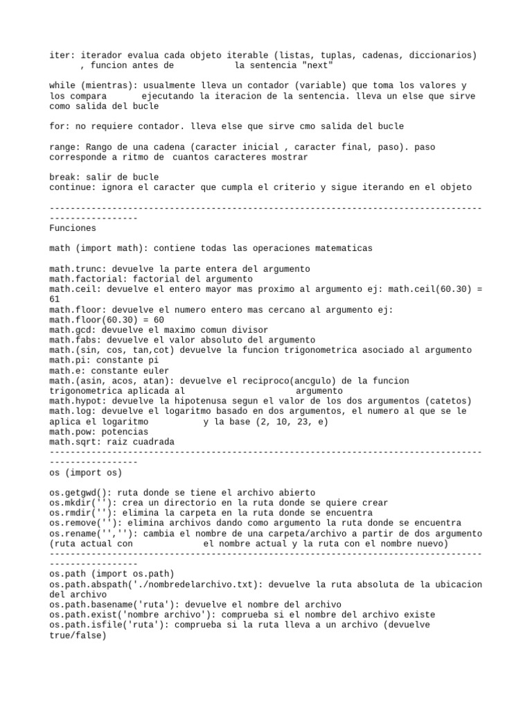 Leccion 9 - Python Unir | PDF | Python (lenguaje de programación) | Métodos y materiales de ...