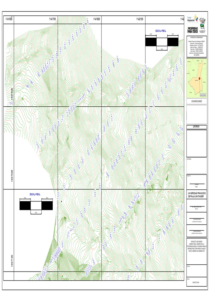 topo trazado II 2024-PLANO 2 | PDF