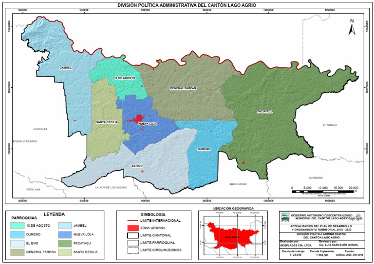 Parroquias - Lago - Agrio | PDF | Datos geográficos e información ...