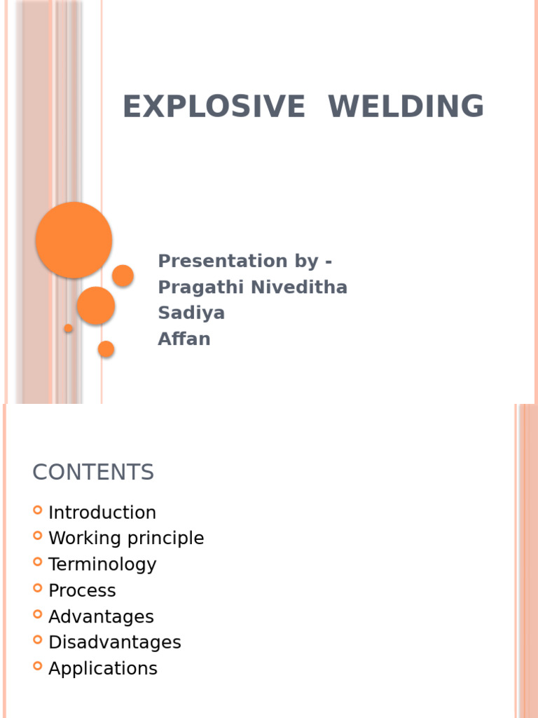 Welding Presentation-S.A.P | PDF