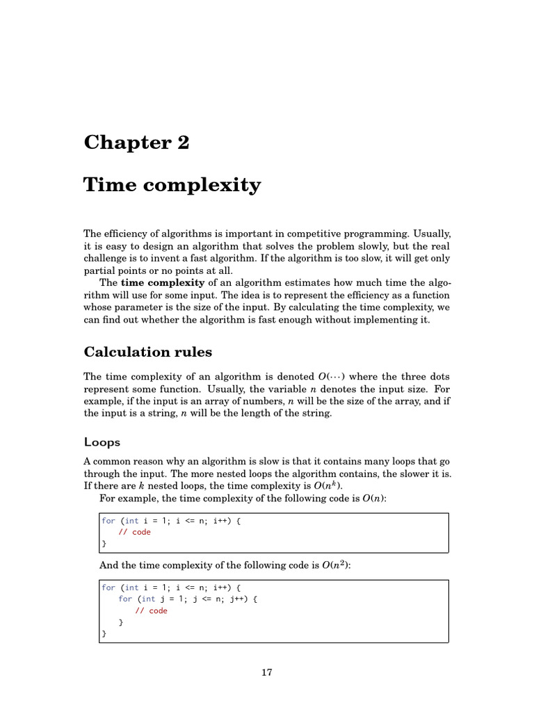 Time Complexity Summary | PDF | Time Complexity | Computers