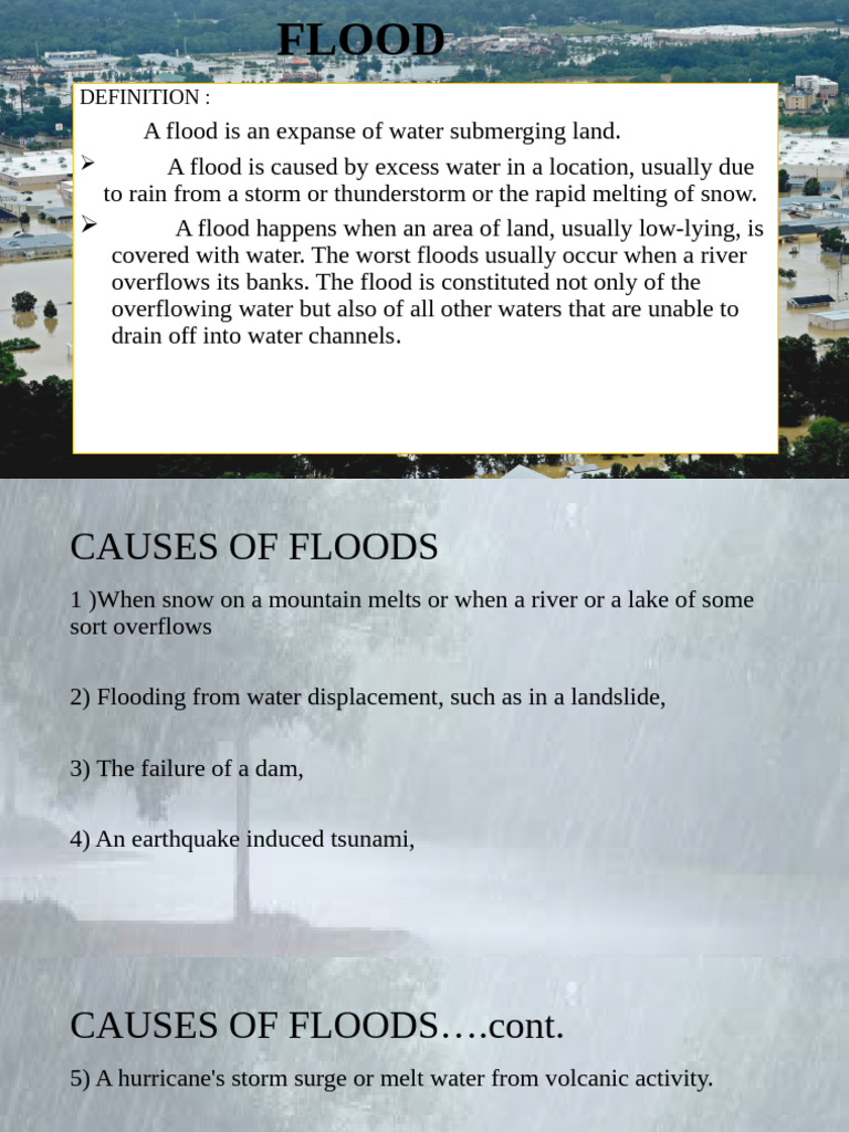 Flood | PDF