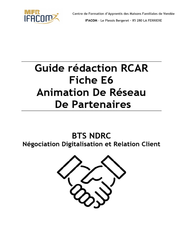 Aide A Lecriture NDRC Fiche E6 | PDF