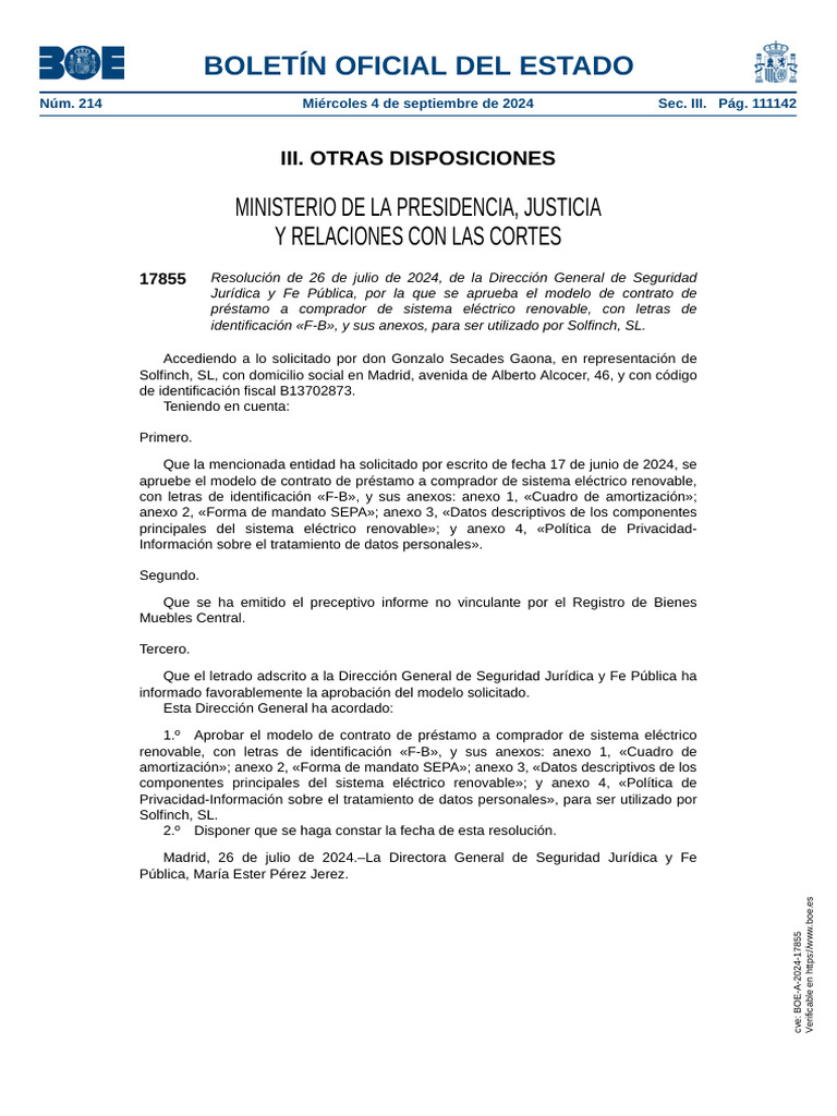 Boe A 2024 17855 | PDF