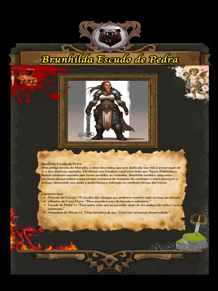 Bruhilda Escudo de Pedra | PDF