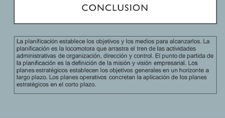 Conclusion de Un Proyecto | PDF