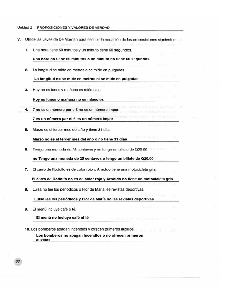 TAREA No. 1 PROPOSICIONES | PDF