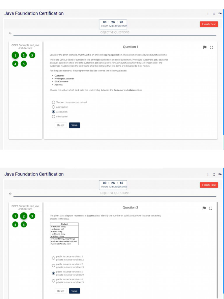 Infosys Springboot Java Assessment | PDF