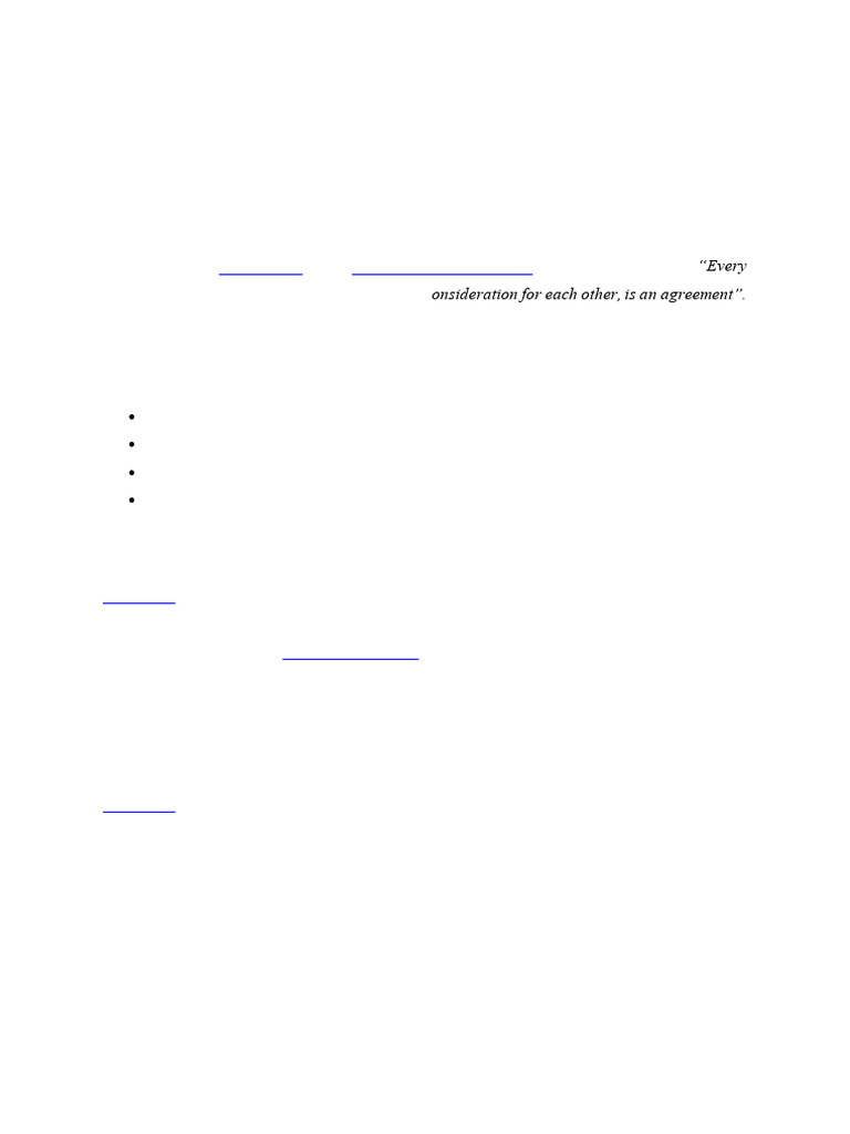 Kinds of Agreement | PDF