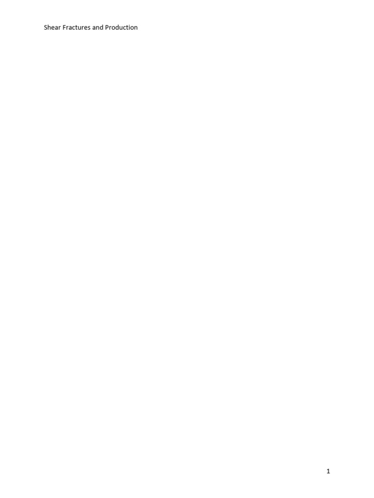 Hakso Zoback 2018 Shear Fractures and Production1 0 | PDF ...