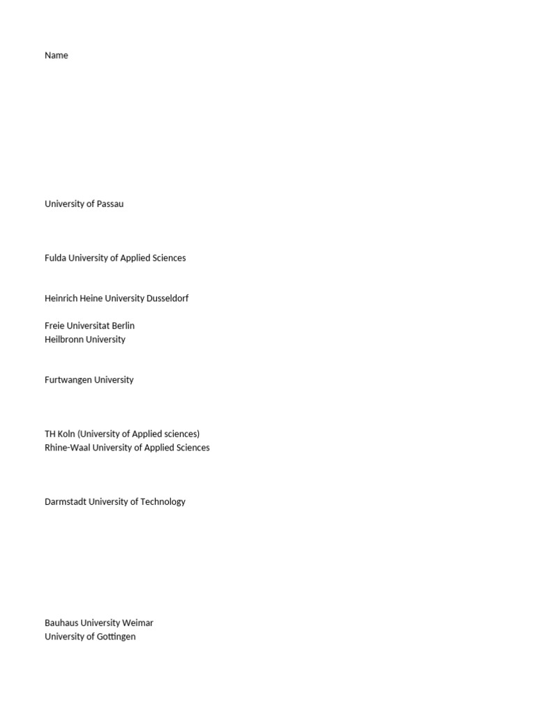 University-options | PDF