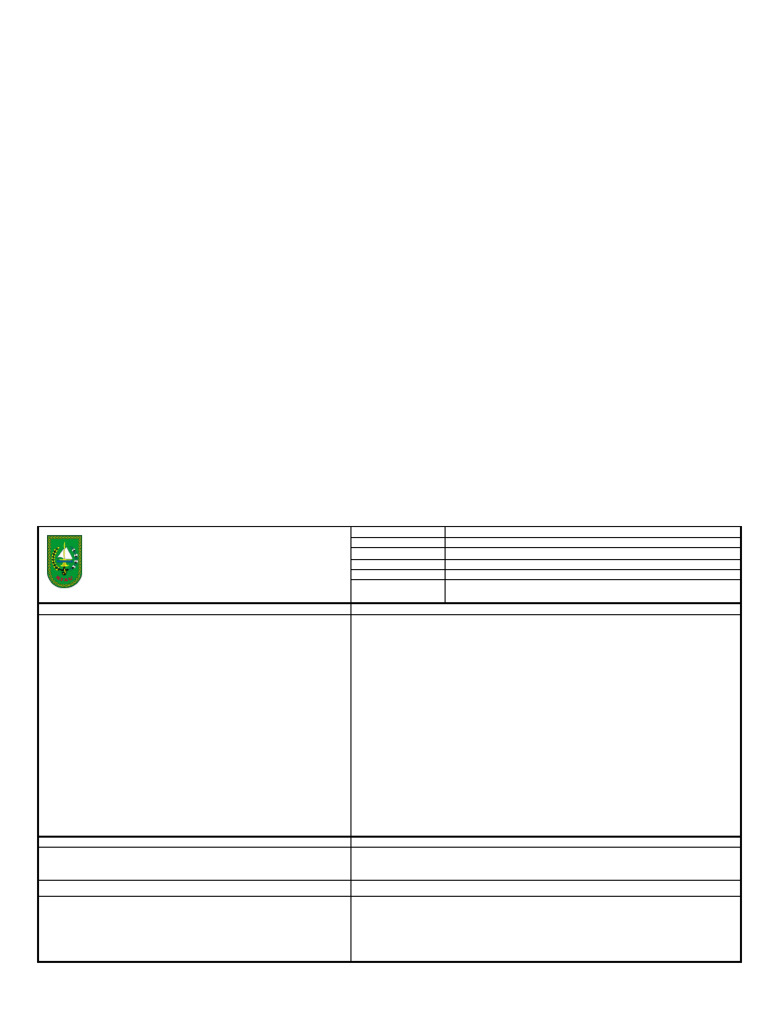 Sop Penyusunan Renja Revisi | PDF